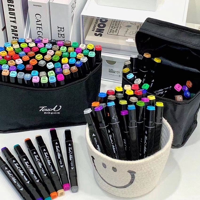 Jual Top SPIDOL SKETSA MARKER 24364868 WARNA TOUCH SKETCH MARKER COPIC ...