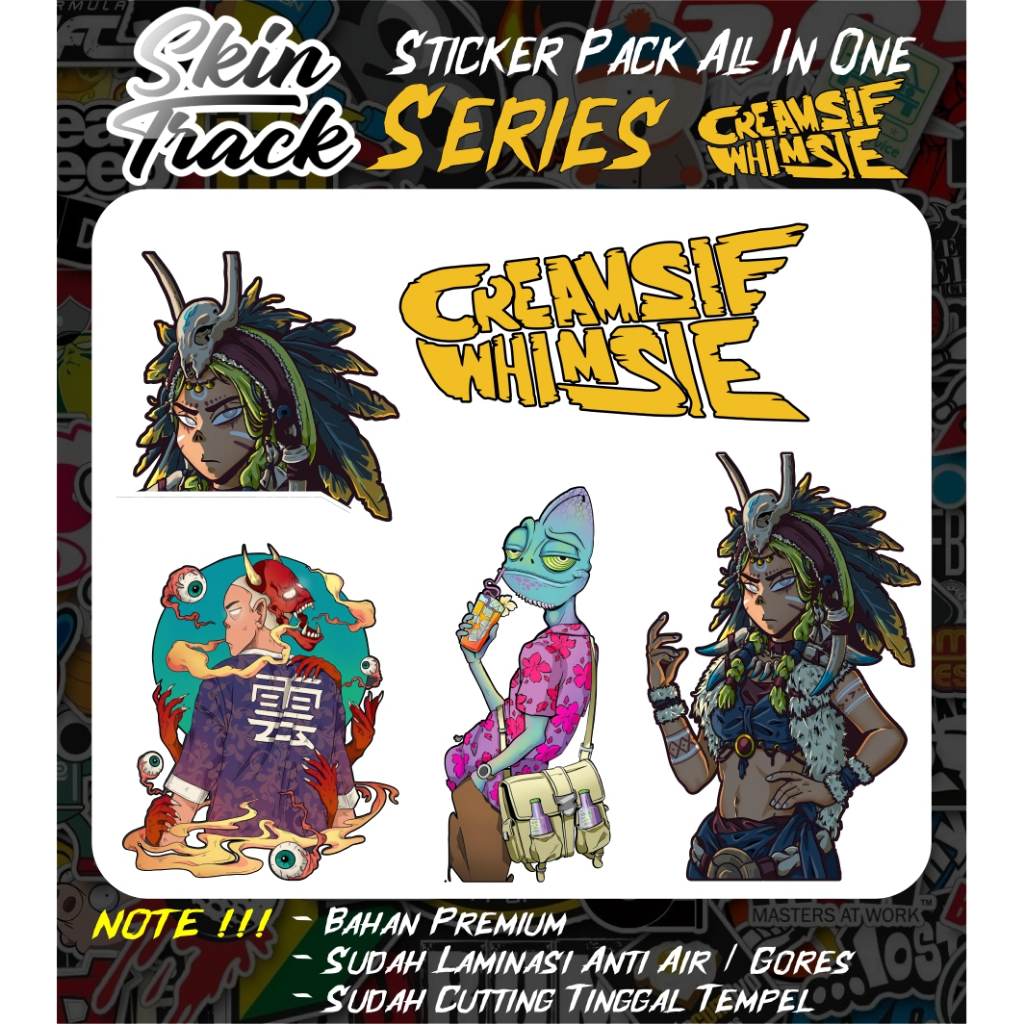 Jual Stiker Sticker Pack All In One Cw Series Stiker all in one CW ...