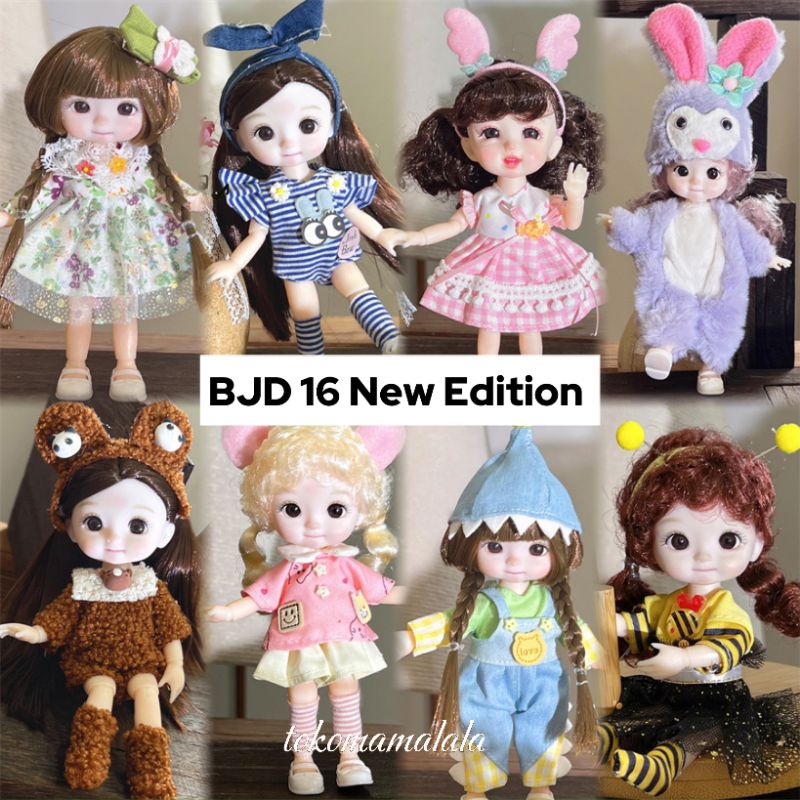Jual Boneka BJD 17cm Lolly Korean Princess Premium | Shopee Indonesia
