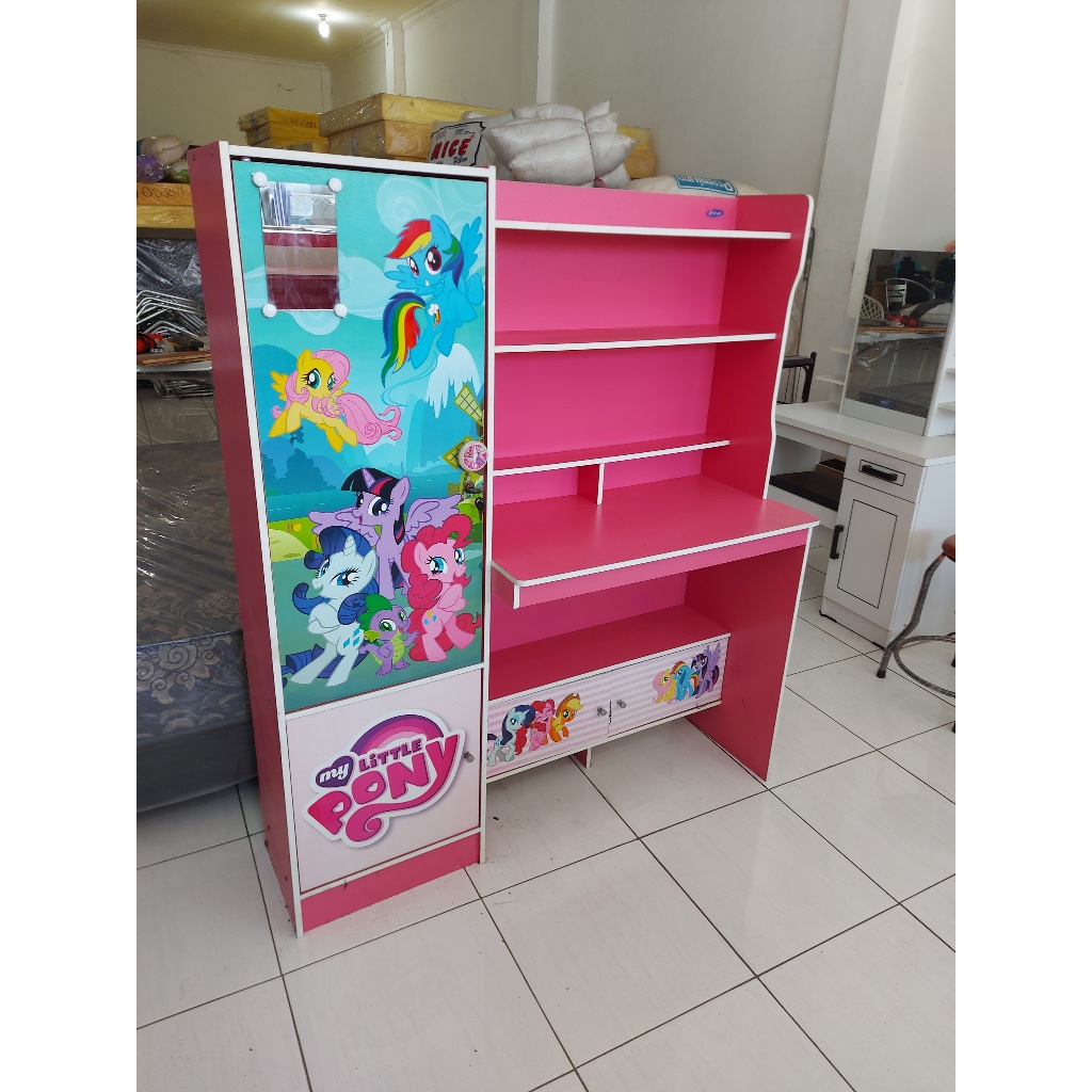 Jual Meja Belajar Anak My Little Pony merk G Star | Shopee Indonesia