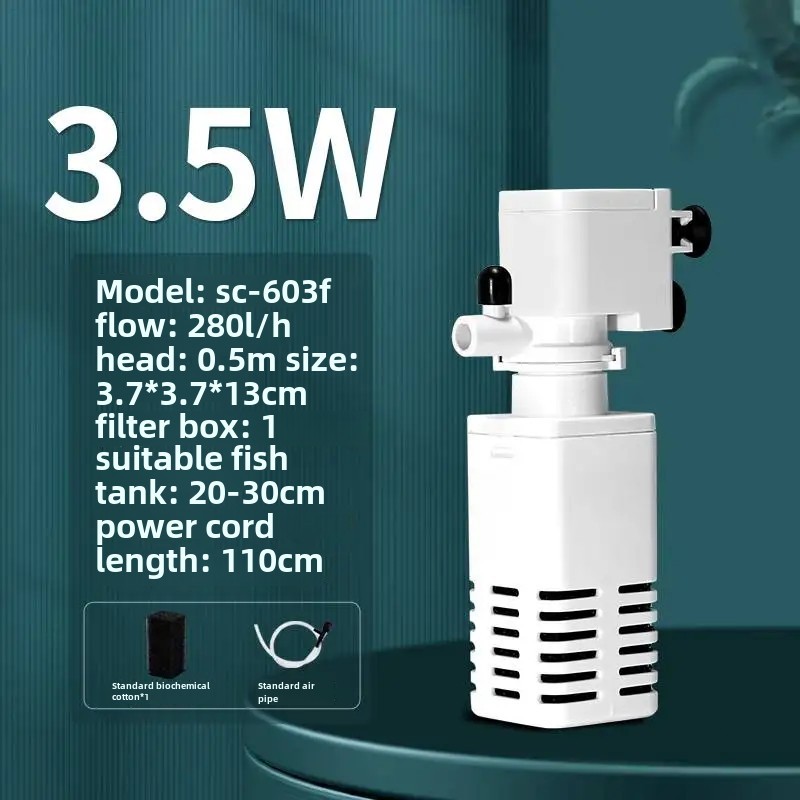 Jual Pompa Air Aquarium Tiga Dalam Satu Multifungsi / Pompa Filter ...