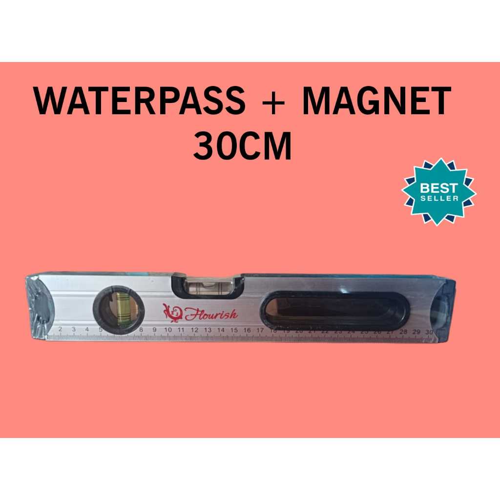 Jual Waterpass Magnet / Magnetic Water Pass 30CM | Shopee Indonesia