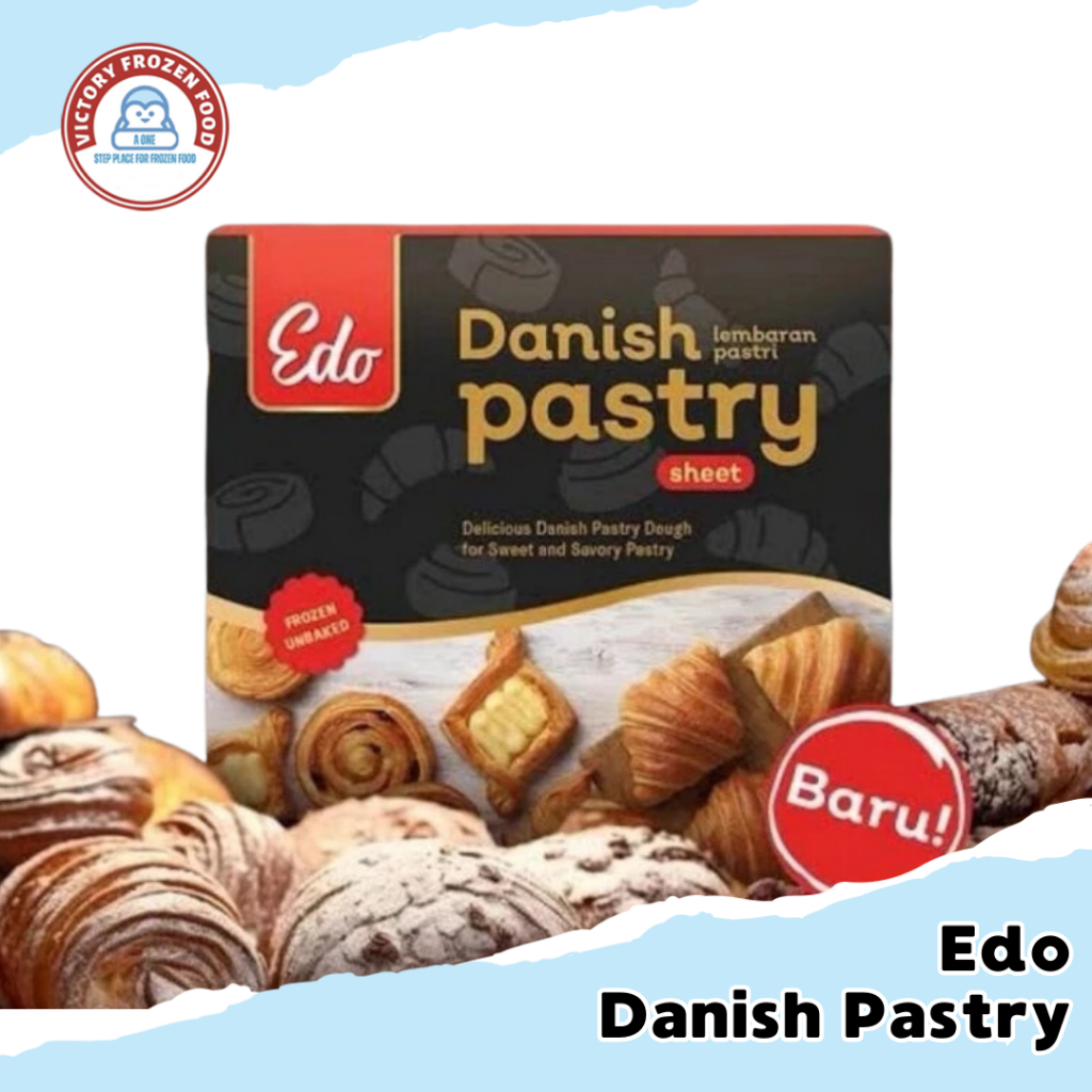 Jual Edo Puff Danish Pastry 750 Gram/Victory Frozen Food | Shopee Indonesia