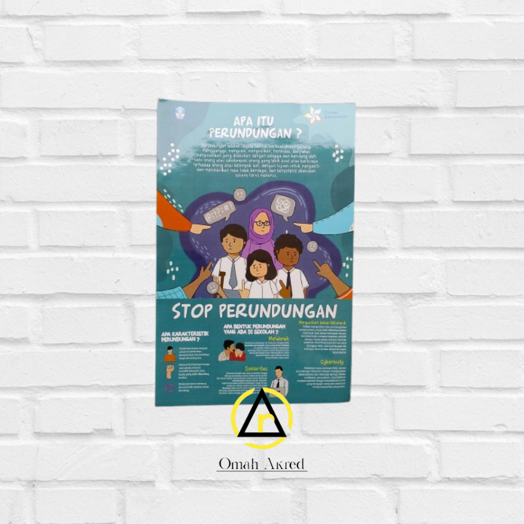 Jual Stiker Apa Perundungan - Stop Perundungan Sekolah - Stop Bullying ...