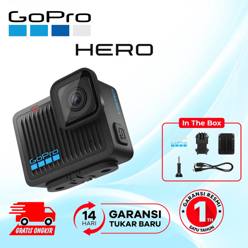 Jual GoPro Hero Black - Go Pro Action Cam - Action Camera - Garansi TAM 1 Tahun | Shopee Indonesia