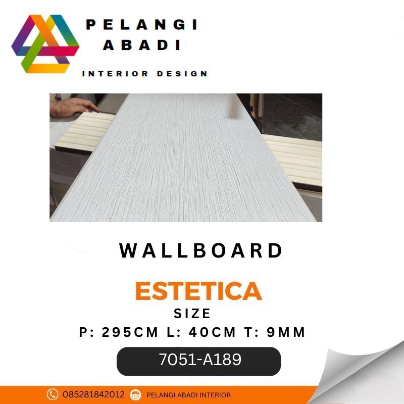 Jual Wallboard Panel PVC Marmer Kayu Hiasan Dinding Lebar 40 cm Panjang ...