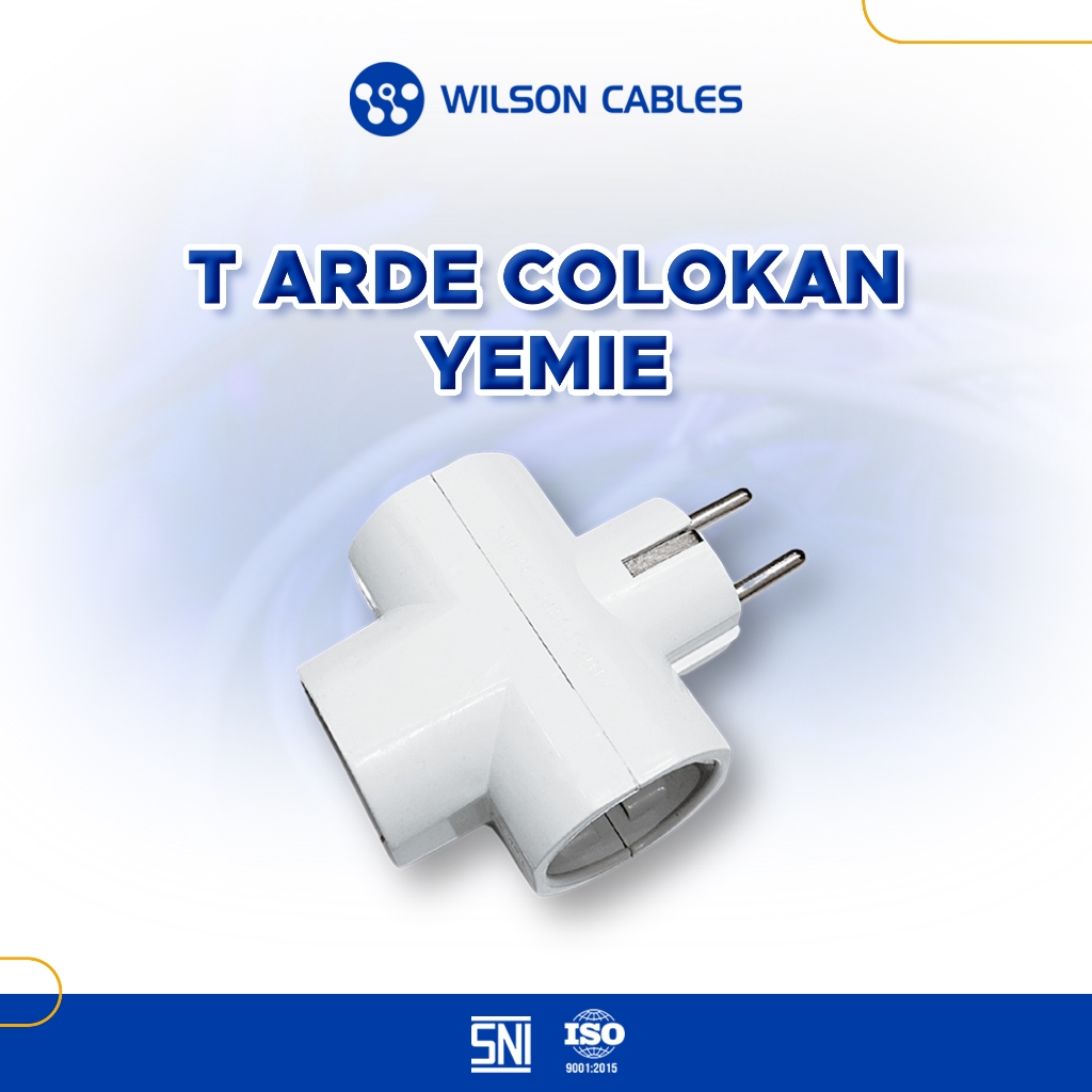 Jual Stop Kontak Steker T Colokan Cabang 3 Yemie | Shopee Indonesia