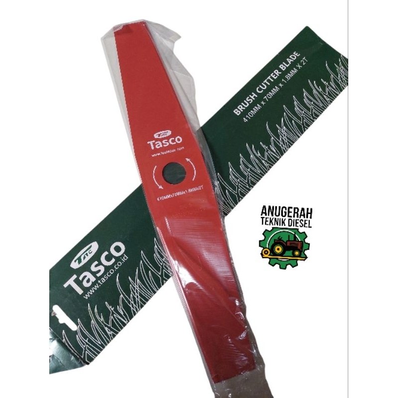 Jual Blade / Pisau Potong Rumput Tasco 2T Wide 410 MM 41 CM | Shopee ...