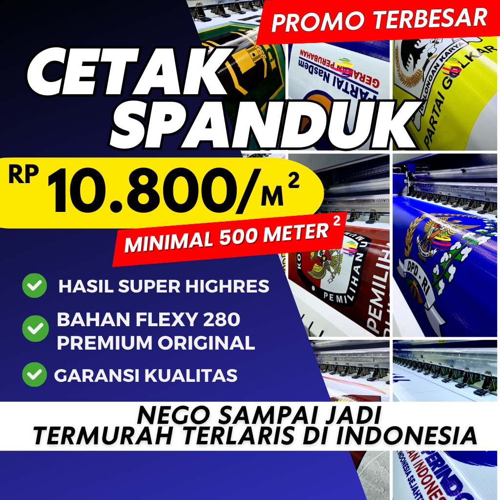 Jual CETAK SPANDUK TERMURAH || SPANDUK PILKADA || CUSTOM SPANDUK ...