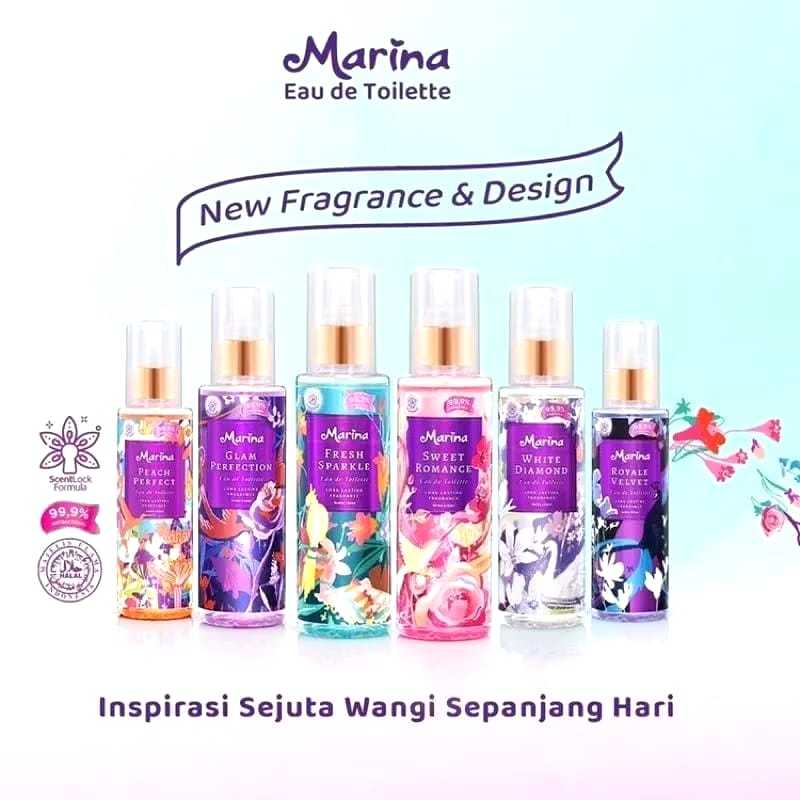 Jual Marina Fragrance Eau De Toilette Parfum | Shopee Indonesia