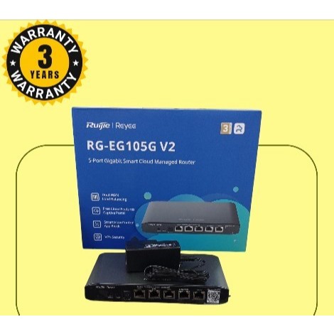 Jual Ruijie Reyee RG-EG105G V2 EG105G Series Cloud Managed Router | Shopee Indonesia