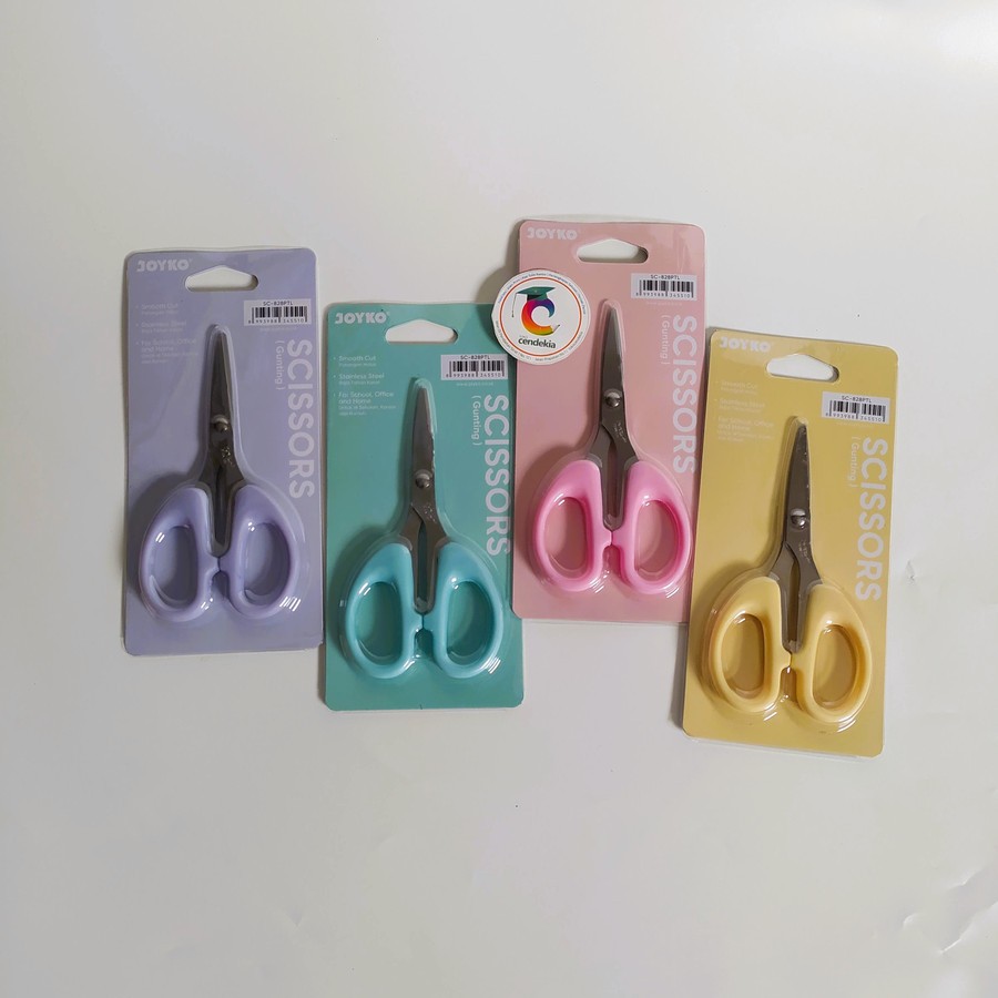 Jual Gunting Kertas JOYKO SC-828PTL Pastel ( Kecil ) | Shopee Indonesia