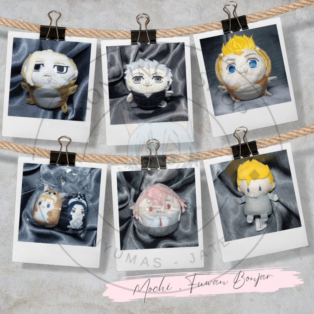 Jual Tokyo Revengers Mochi, Fuwa dan Bonjar | Takemichi, Hinata, Ken ...