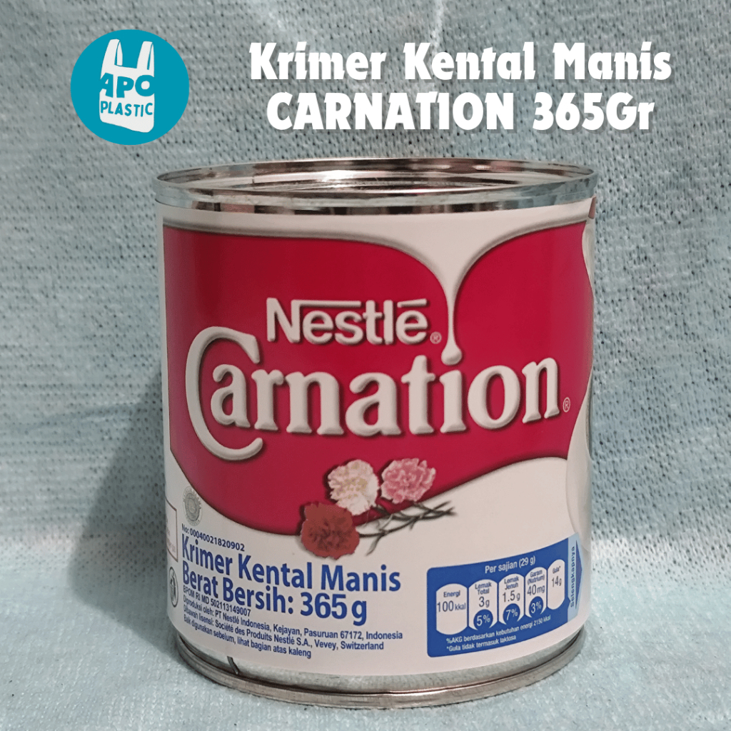 Jual SUSU KENTAL MANIS KALENG CARNATION 365GR | Shopee Indonesia