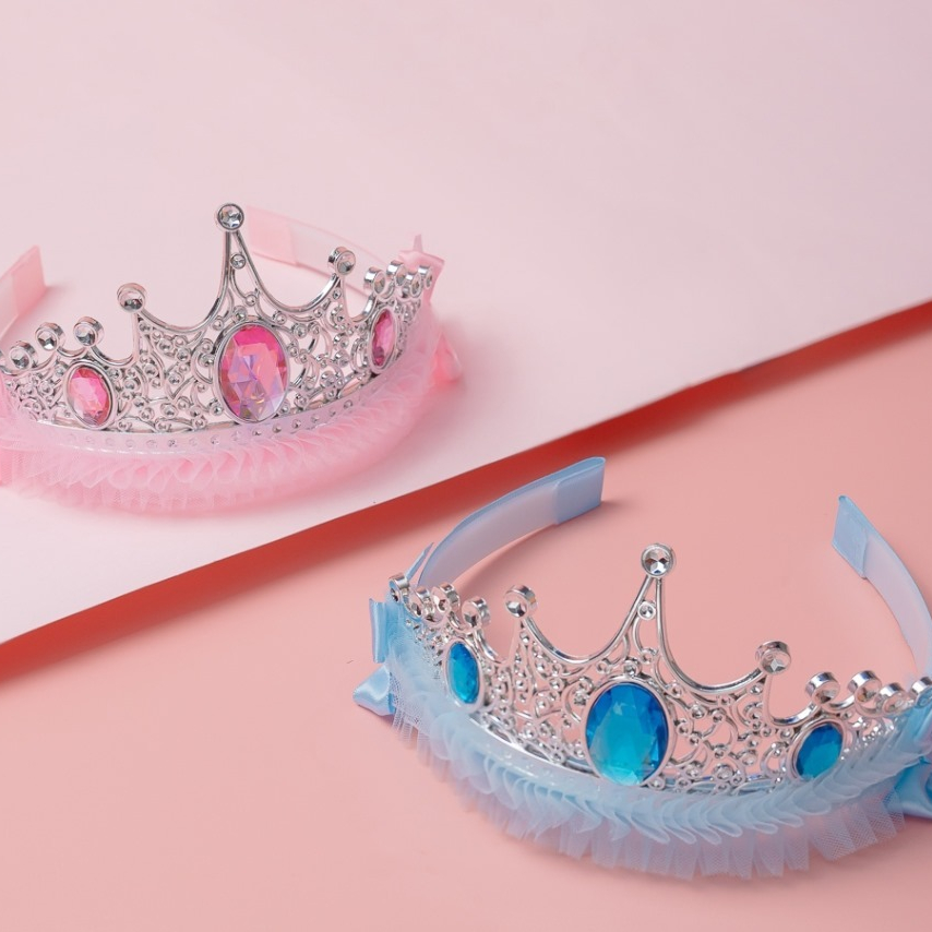 Jual FREE BOX Mahkota Princess dan Tongkat Peri Kilau Cantik Aksesoris ...