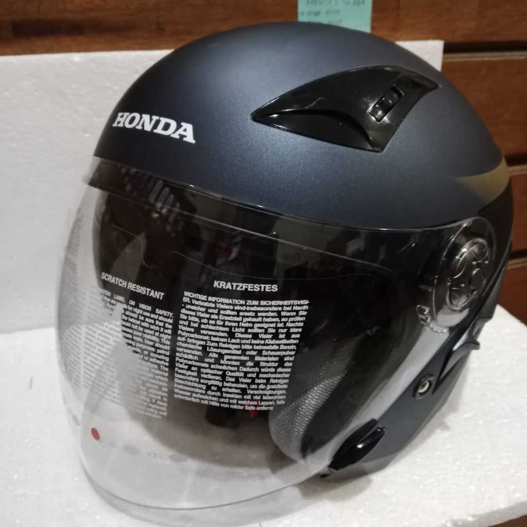 Jual Helm Honda Luxury Blue Black ukuran L & XL Original Honda | Shopee ...