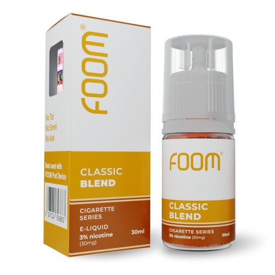 Jual FOOM CIGARETTE SERIES 30ML CLASSIC BLEND 30MG | Shopee Indonesia