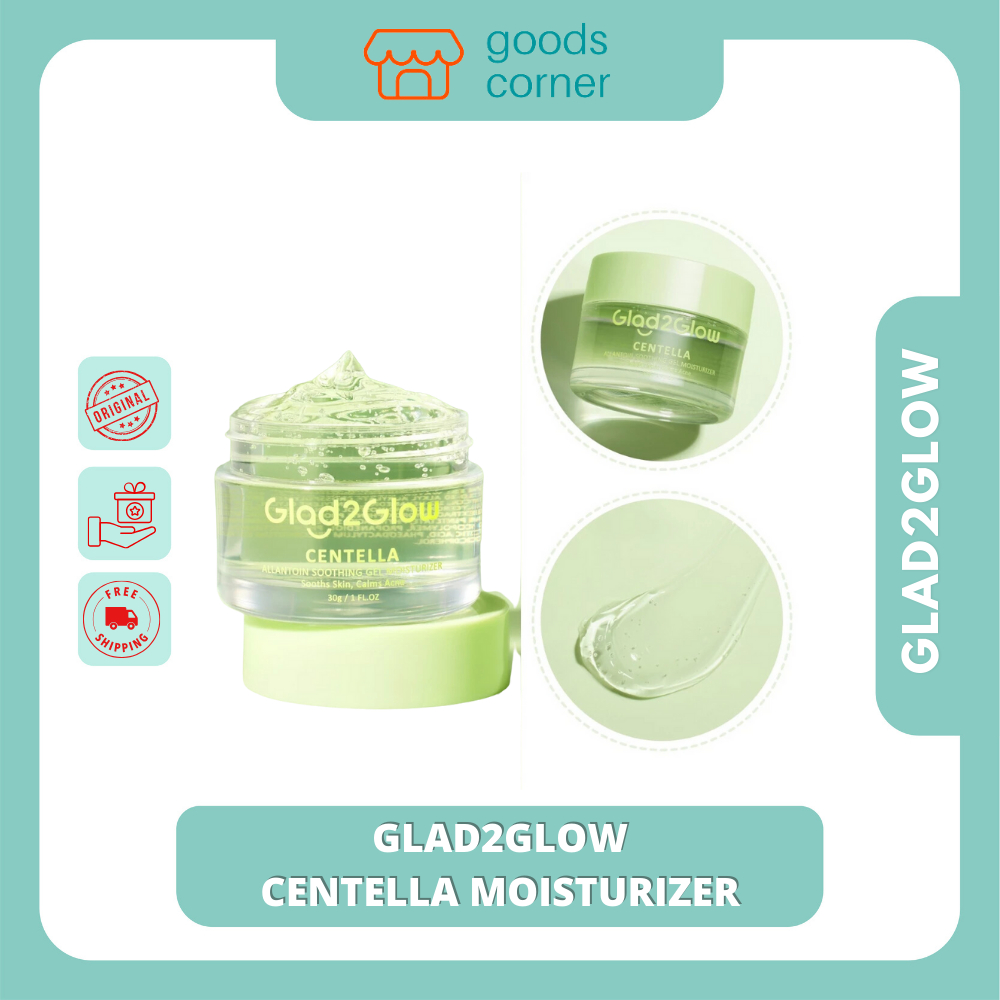 Jual GLAD2GLOW - G2G Centella Moisturizer Gel 30g | Repair Skin Barrier ...