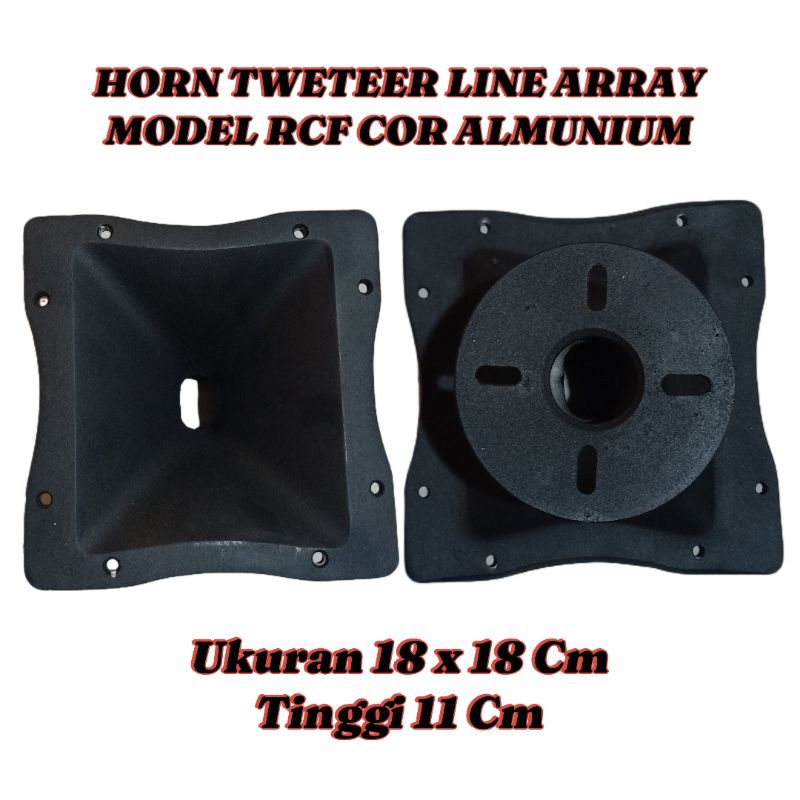 Jual HORN TWETEER LINE ARRAY MODEL RCF UKURAN 18x18 CM TINGGI 11 CM ...