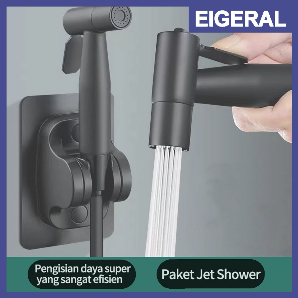 Jual SUS304 1 Set Jet Shower Kloset Hitam Jet Shower Kloset Toilet ...
