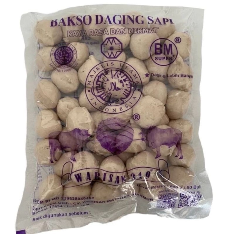 Jual Baso Warisan Isi 50 Bogor Frozen | Shopee Indonesia