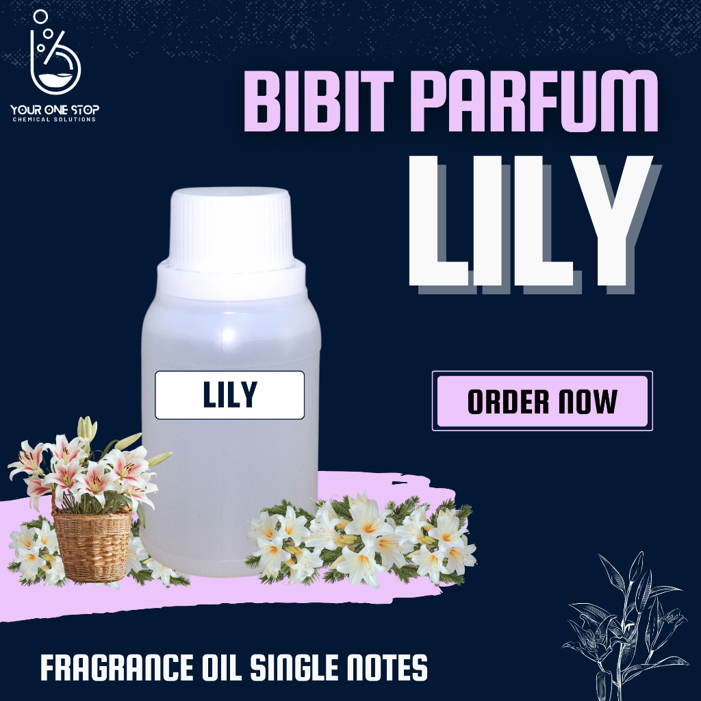Jual Bibit Parfum LILY - Fragrance Oil Lily - Floral Notes | Shopee ...