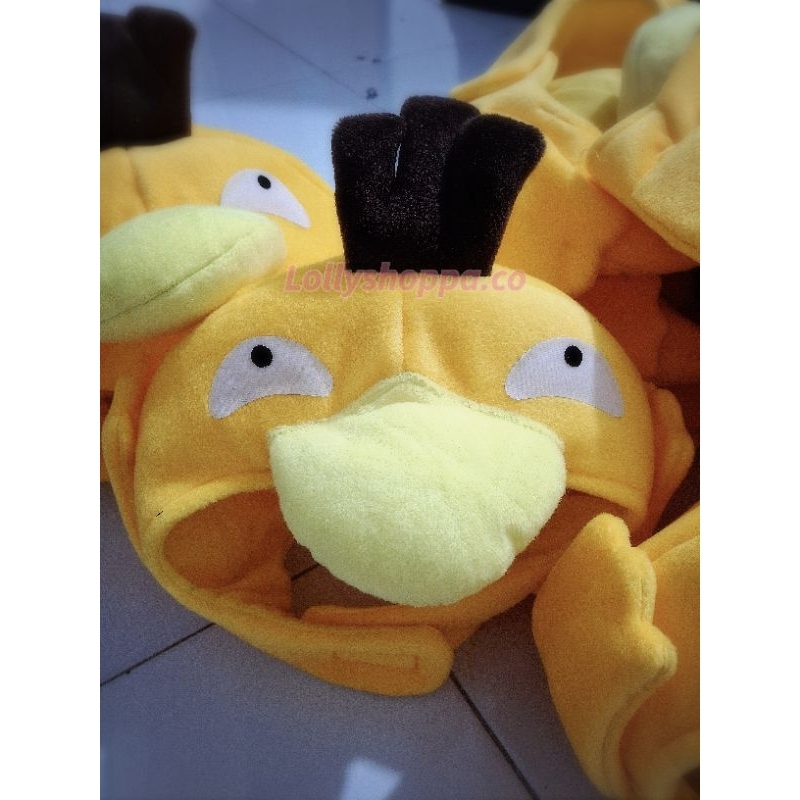 Jual Psyduck Hat/Topi Bebek/Topi Pokemon/Pokemon Go/Topi Psyduck/Duck ...