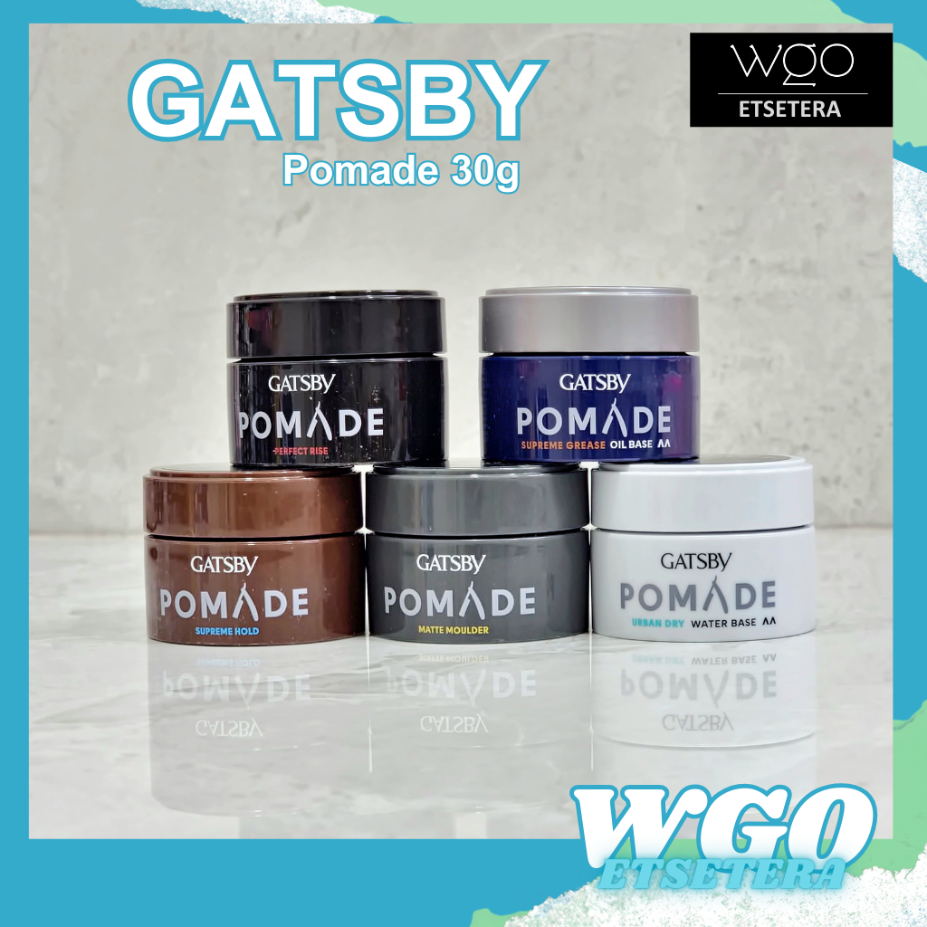 Jual Gatsby Pomade - 30g || Ready 5 Varian | Shopee Indonesia