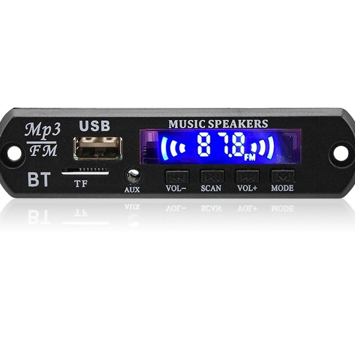 Jual Modul Bluetooth kit mp3 Usb AUX FM RADIO 12V ginal SEDA | Shopee ...