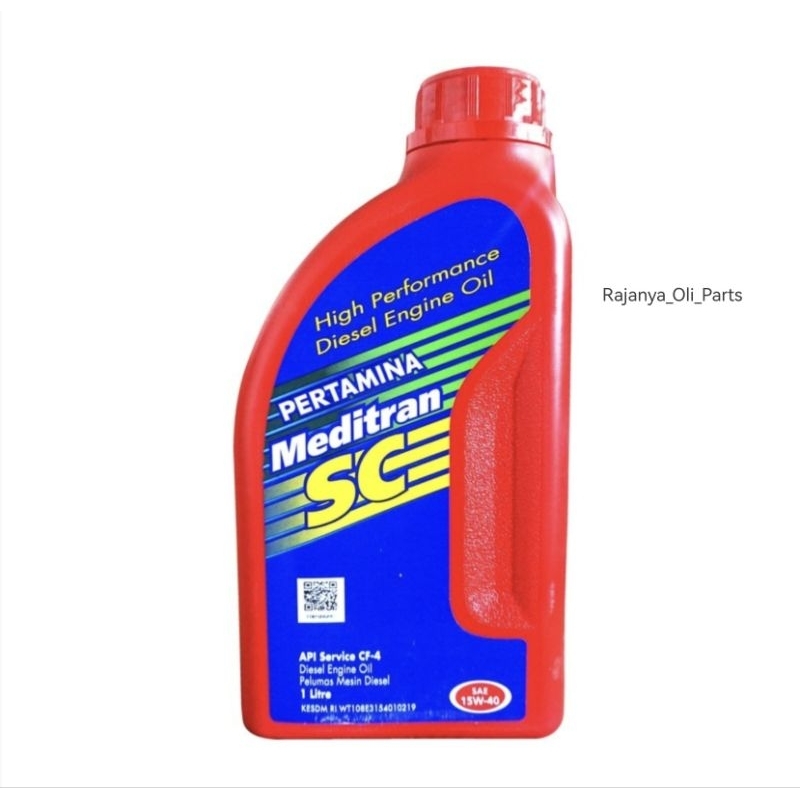 Jual Oli Mobil Meditran SC MIN 15W-40 CF-4/SG (1L) | Shopee Indonesia