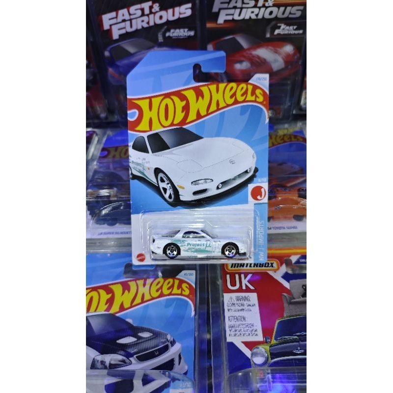 Jual Hotwheels Mazda Rx7 Rx-7 Project Putih 2024 | Shopee Indonesia