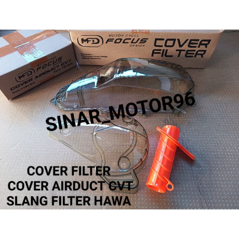 Jual COVER BOX FILTER HAWA VARIO 125 VARIO 150 PLUS COVER AIRDUCK CVT ...