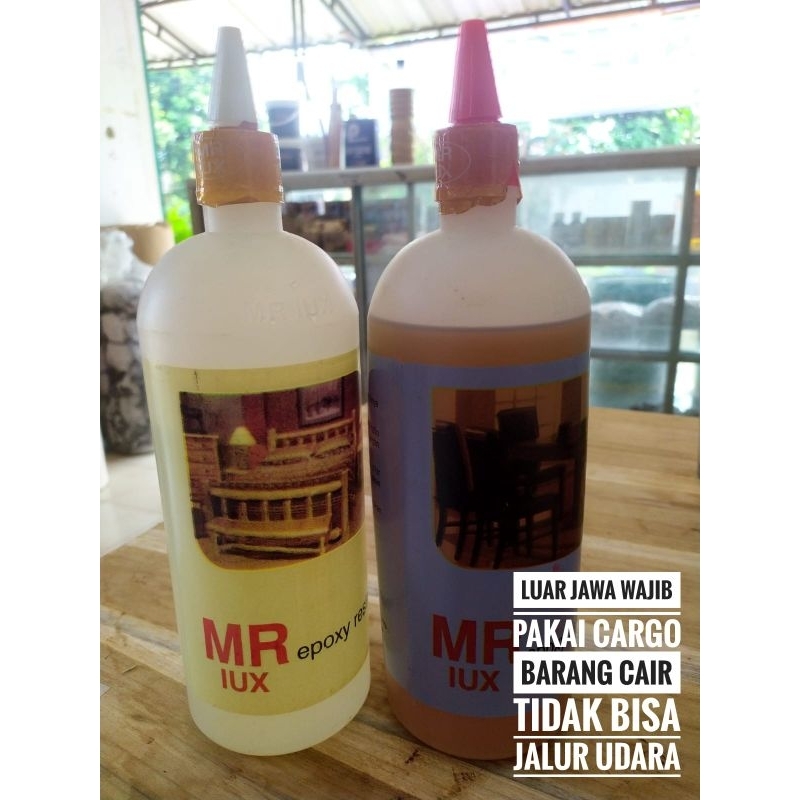 Jual Lem Epoxy MR Lux Besar 1 DUS 10 set resin Hardiner | Shopee Indonesia