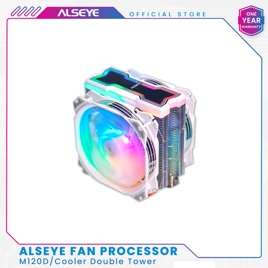 Jual KYO SAMA L4P120W CPU COOLER ARGB FAN PROCESSOR COOLER ARGB 4 ...