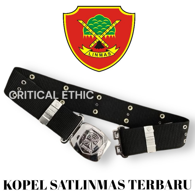 Jual Kopel Satlinmas Hansip Silver Ikat pinggang Linmas Model Terbaru ...