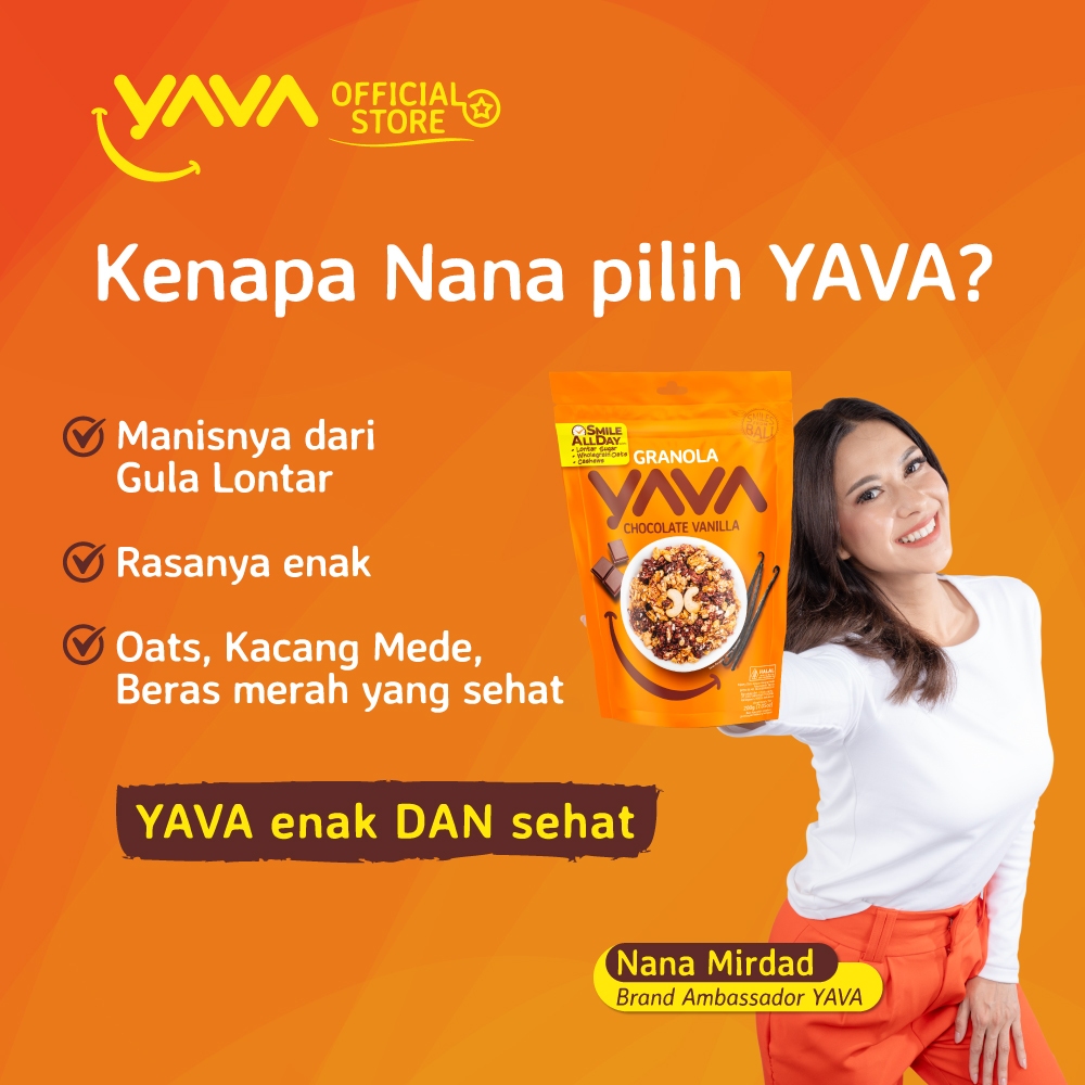 Jual YAVA Paket Granola Bites 4 Rasa (4 x 125g) | Shopee Indonesia