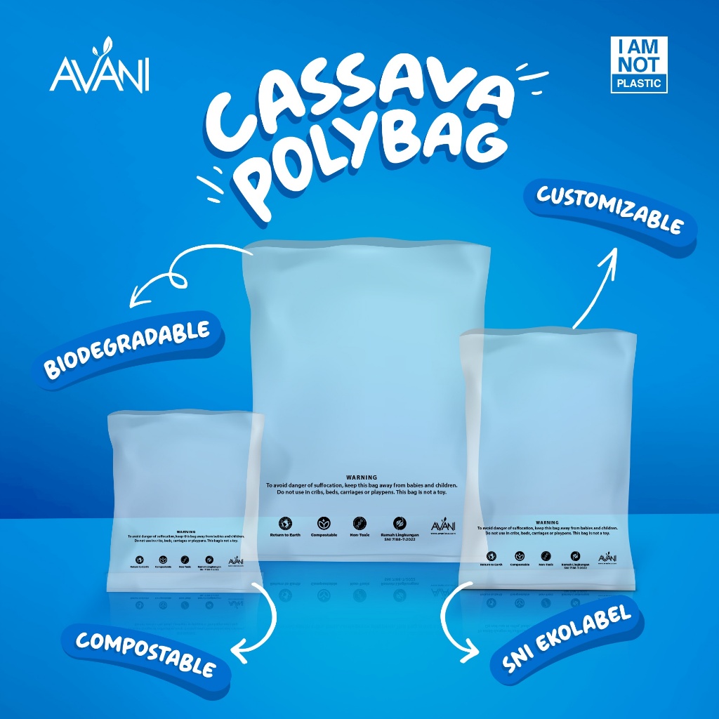 Jual Avani Polybag Cassava Small - Kantong Packing Ramah Lingkungan ...