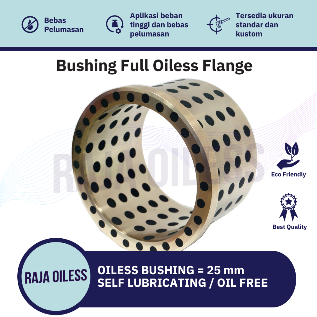 Jual Bushing Full Oiless Flange ID=25mm | Shopee Indonesia