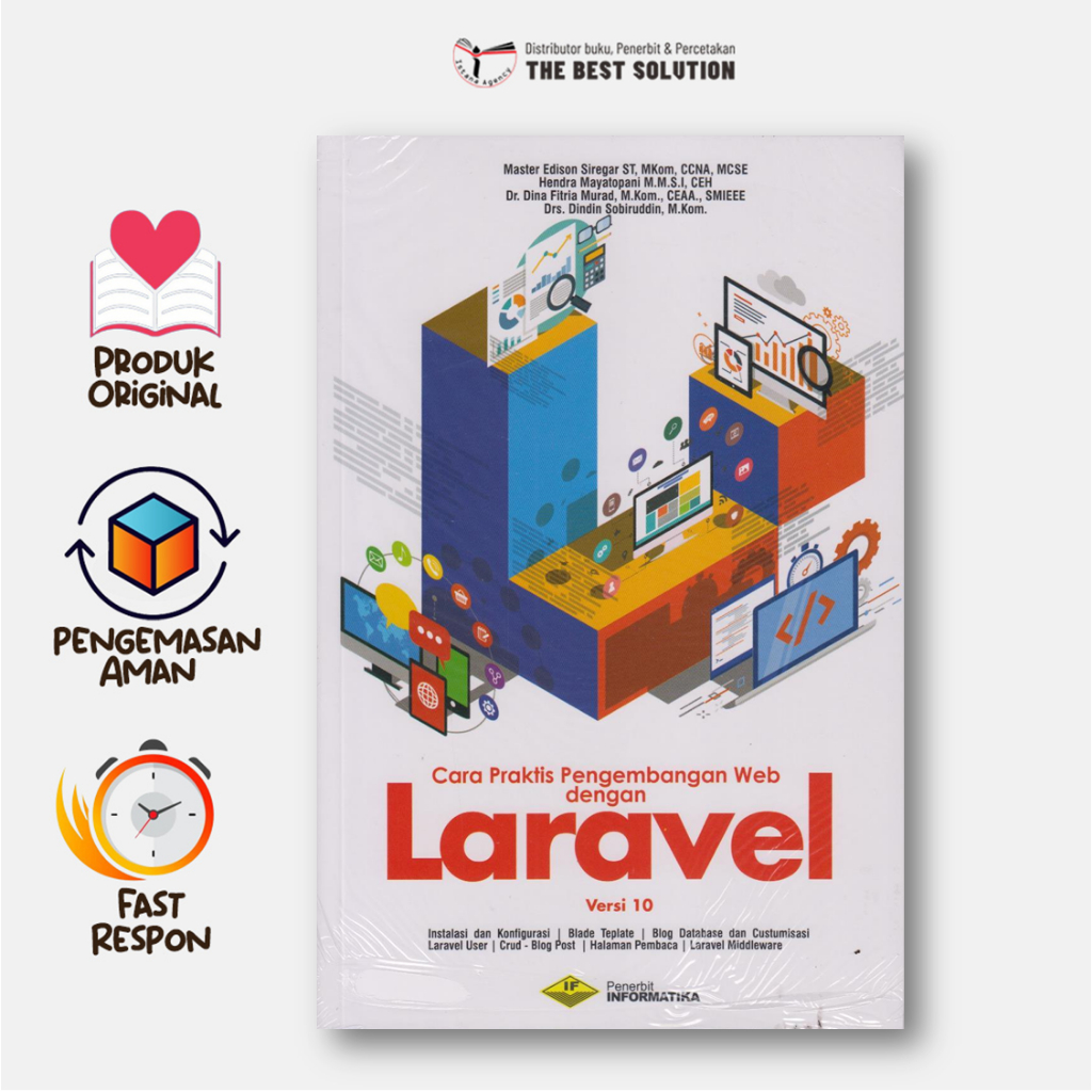Jual Cara Praktis Pengembangan Web dengan LARAVEL – versi 10 | Shopee ...