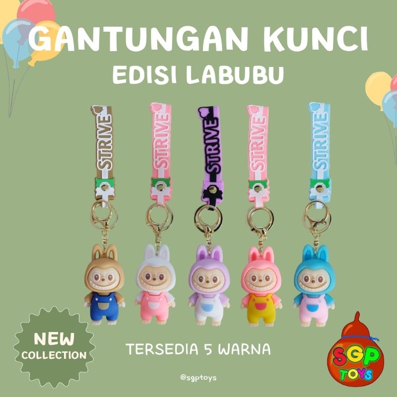 Jual GANTUNGAN KUNCI LABUBU / GANCI LABUBU | Shopee Indonesia