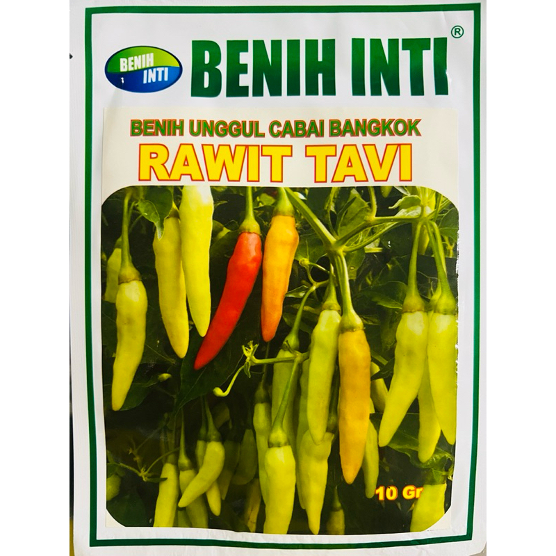 Jual Benih Unggul Cabai Bangkok RAWIT TAVI 10 Gr Asli Benih Inti ...