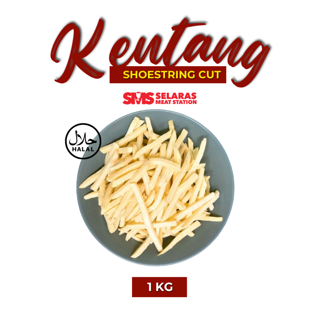 Jual Kentang Shoestring Cut 1 Kg Frozen Tangerang | Shopee Indonesia