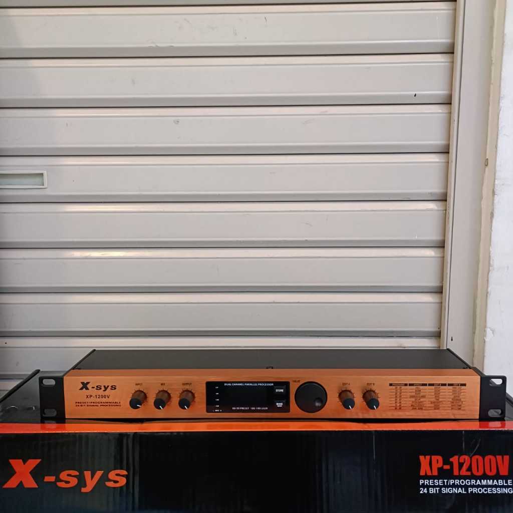 Jual Effect Vocal Xsys XP1200V X-SYS XP 1200 V XSYS XP-1200V Efek Vokal ...