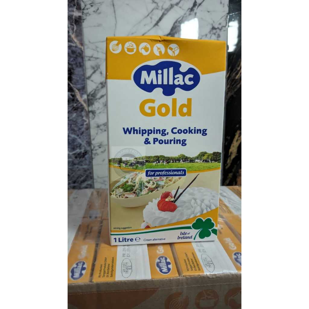 Jual Millac Gold Whipping Cooking Cream 1L | Shopee Indonesia