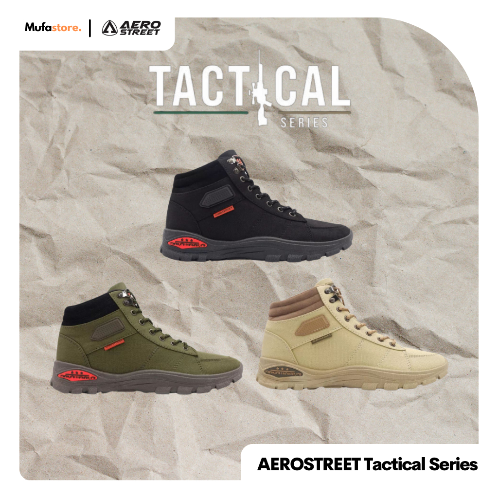 Jual Aerostreet Tactical Series | Sepatu Sneakers Boots Pria Wanita ...