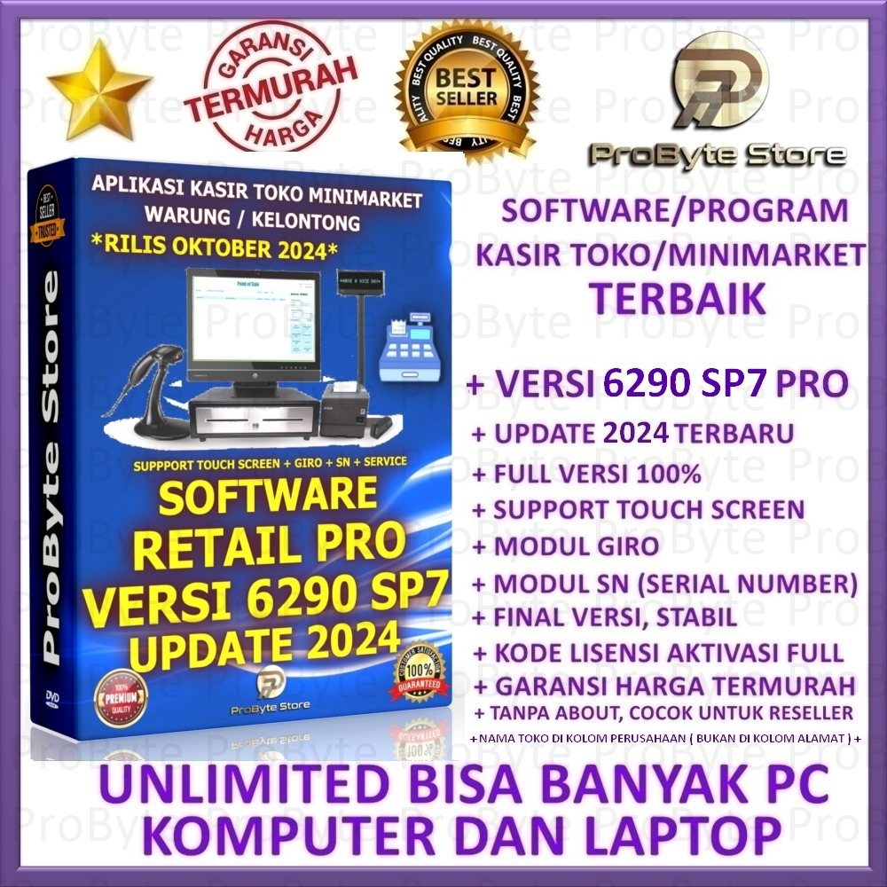 Jual SID Retail PRO Support Touch Screen Software Kasir Toko Minimarket TERBARU MURAH | Shopee ...