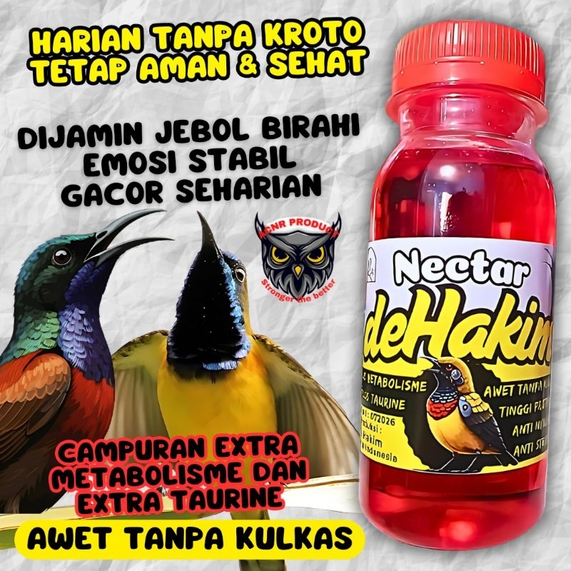 Jual NECTAR DEHAKIM NEKTAR SOGON NEKTAR KOLIBRI GACOR TANPE EF AWET ...