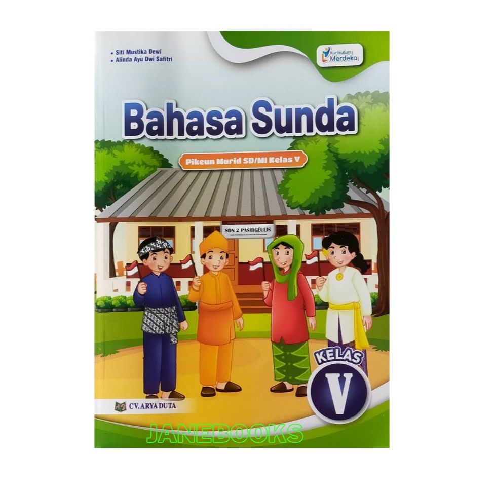 Jual Buku Bahasa Sunda Kelas 5 Kurikulum Merdeka Penerbit Arya duta | Shopee Indonesia