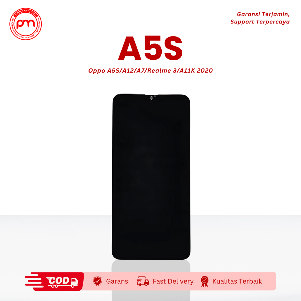 Jual LCD Oppo A5S A12 A7 Realme 3 A11K 2020 Fullset LCD Touchscreen | Shopee Indonesia