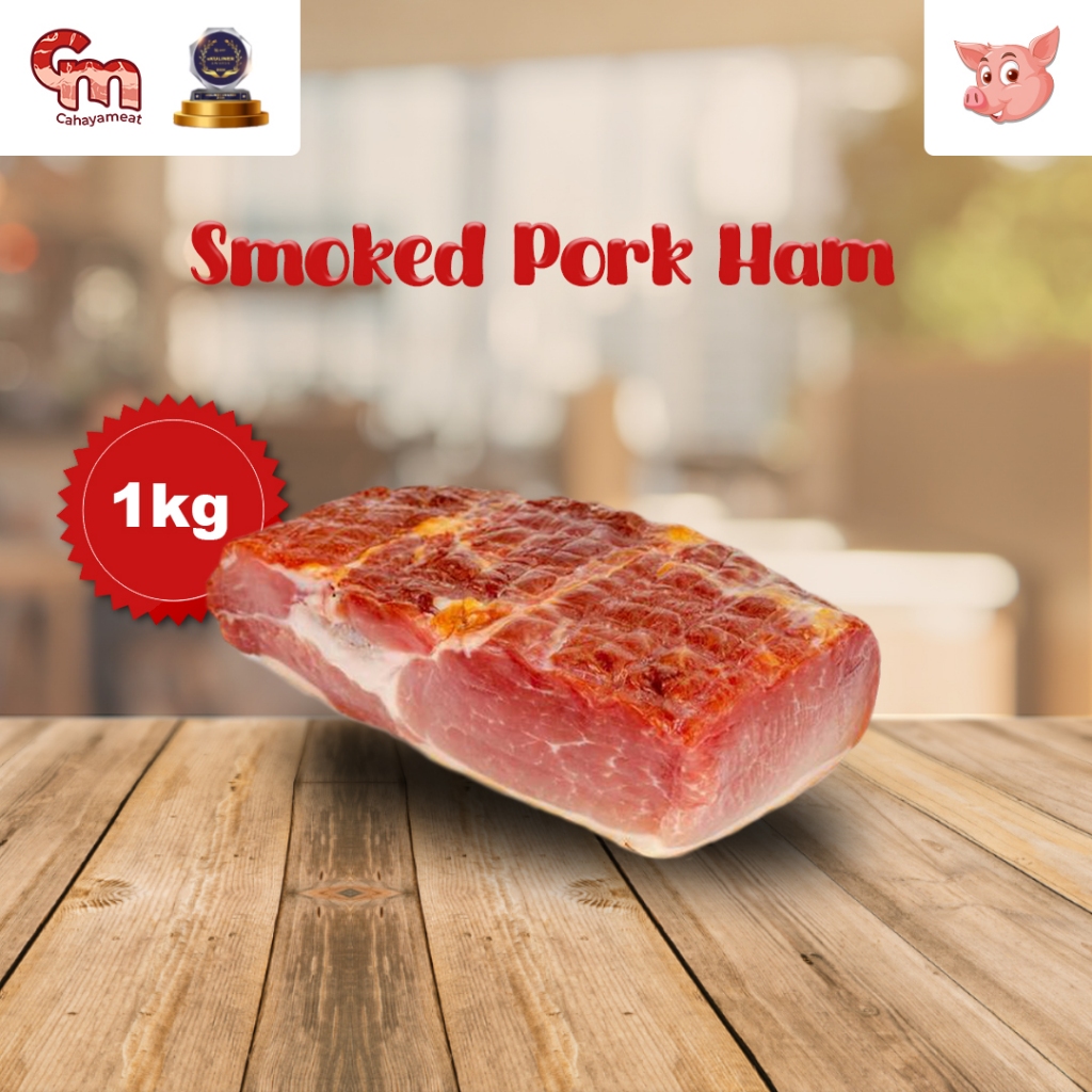 Jual Smoked Pork Ham (Ham Babi Asap) | Shopee Indonesia
